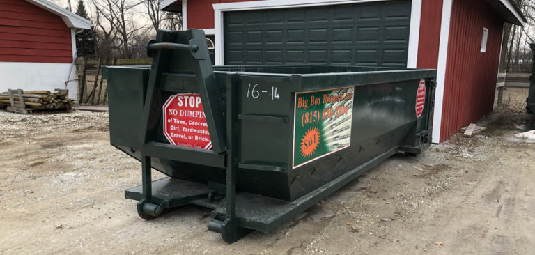 16 Yard Dumpsters Rental in Lockport and Joliet, IL - Big Box Disposal